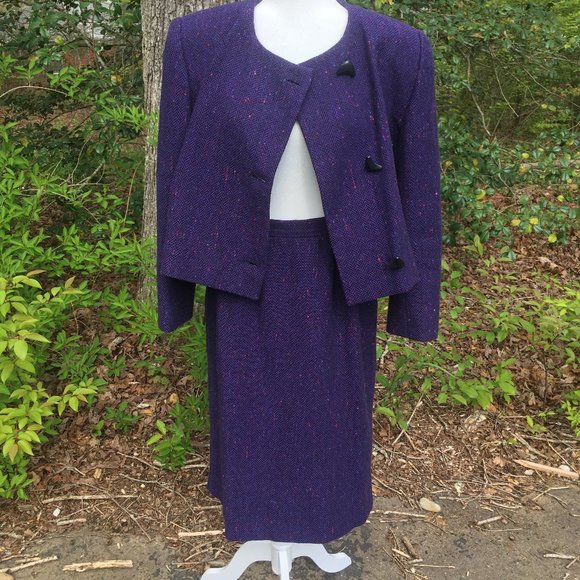 Sweet Suit | Jackets & Coats | Vintage Boxy Ladies Power Suit Sweet ...